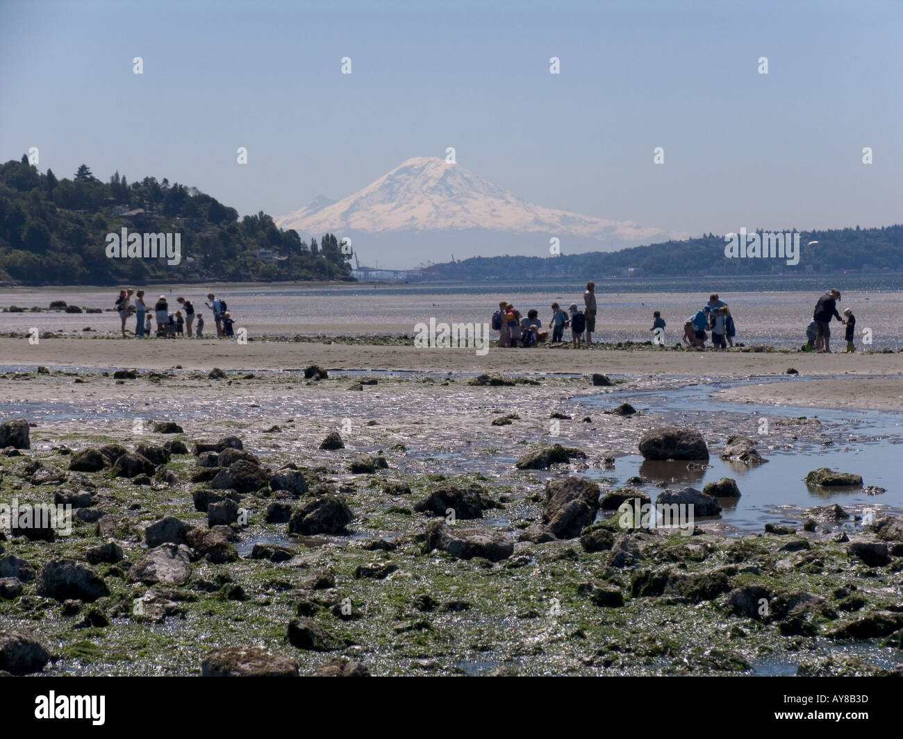 Group Of School Children On Educational Outing High Resolution Stock ...