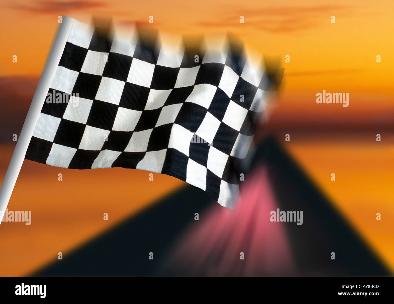 Checkered flag hi-res stock photography and images - Alamy