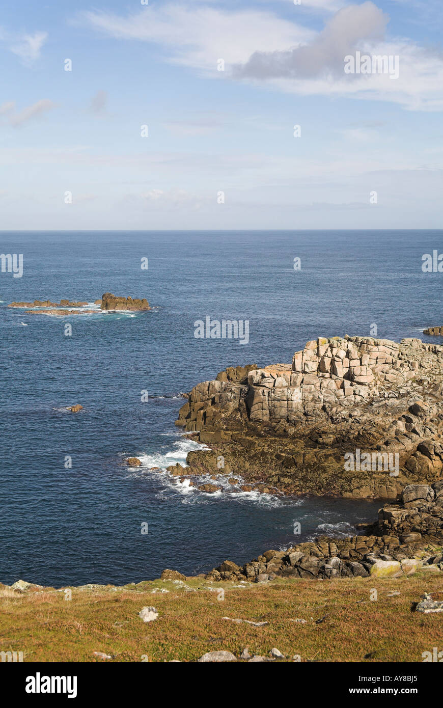 Northwest Bryher Scilly island scillies Isle Cornwall England UK west ...