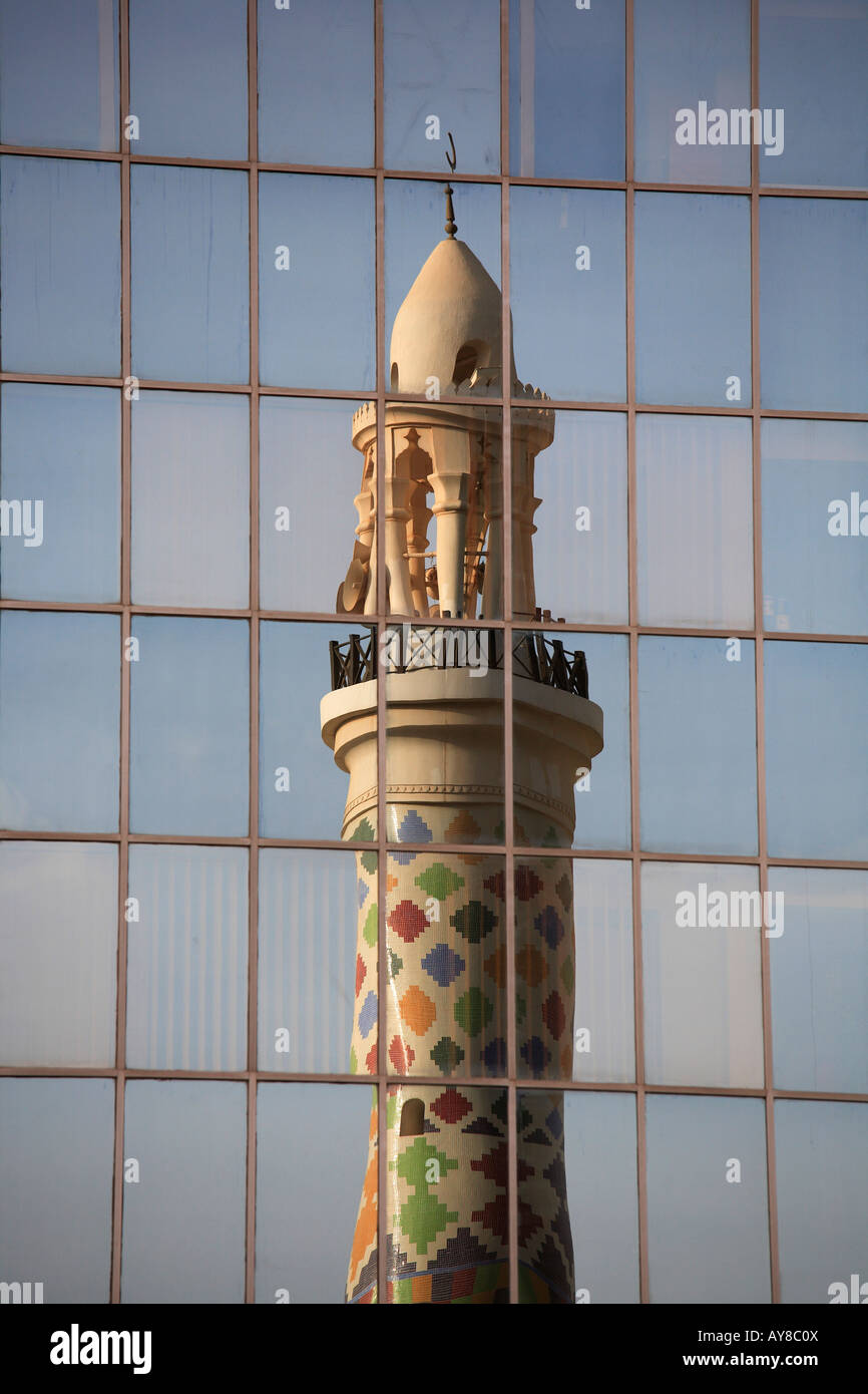 Bahrain Manama Friday Mosque minaret Stock Photo - Alamy