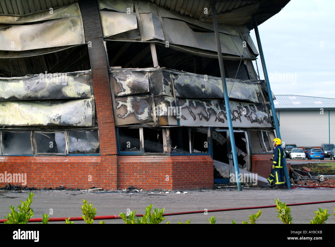 Factory fire hi-res stock photography and images - Alamy