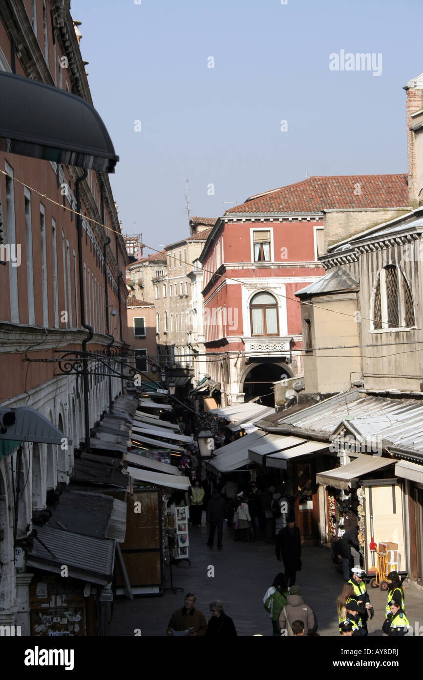 Tourists shopping, Venice, Italy, Europe Stock Photo - Alamy