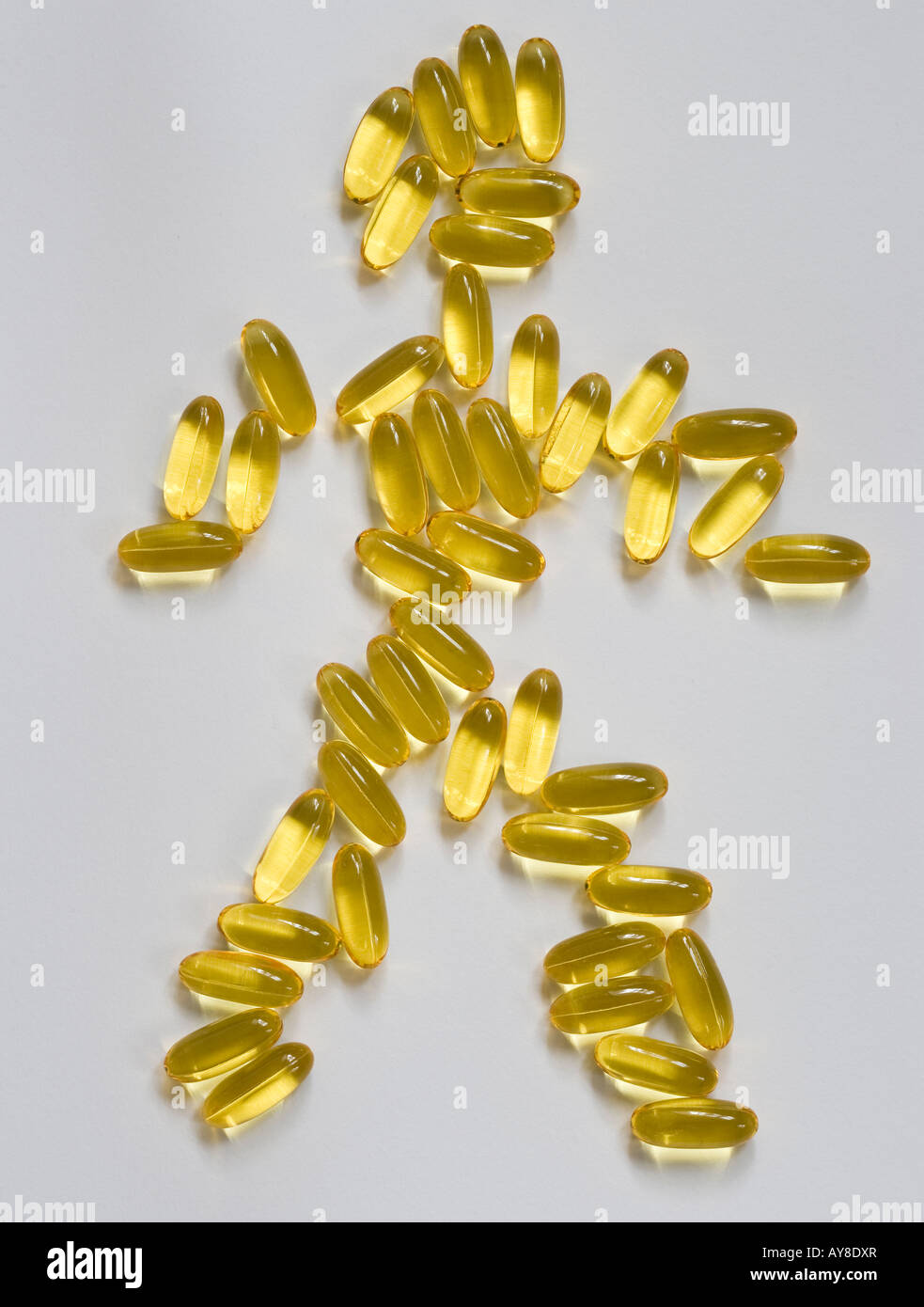 Fish Oil Capsules Stock Photo - Alamy