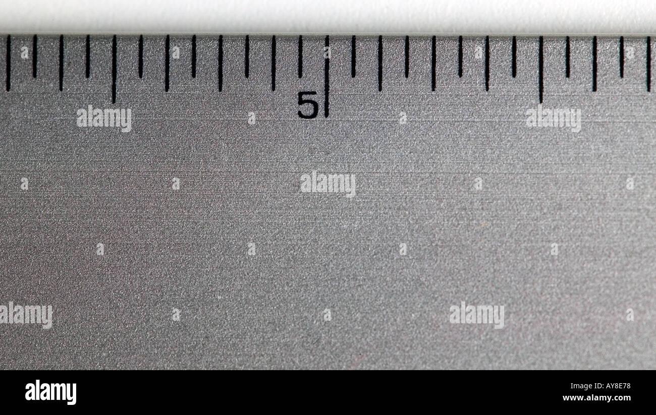 Metric Ruler Measuring Close Up High Resolution Stock Photography and ...