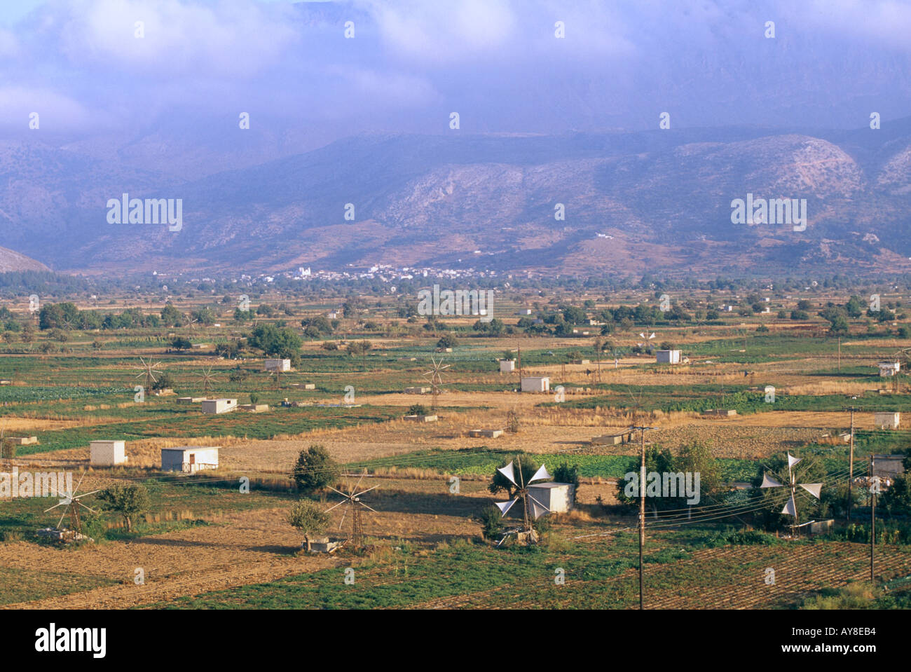 Windmill sails on greek islands hi-res stock photography and images - Alamy