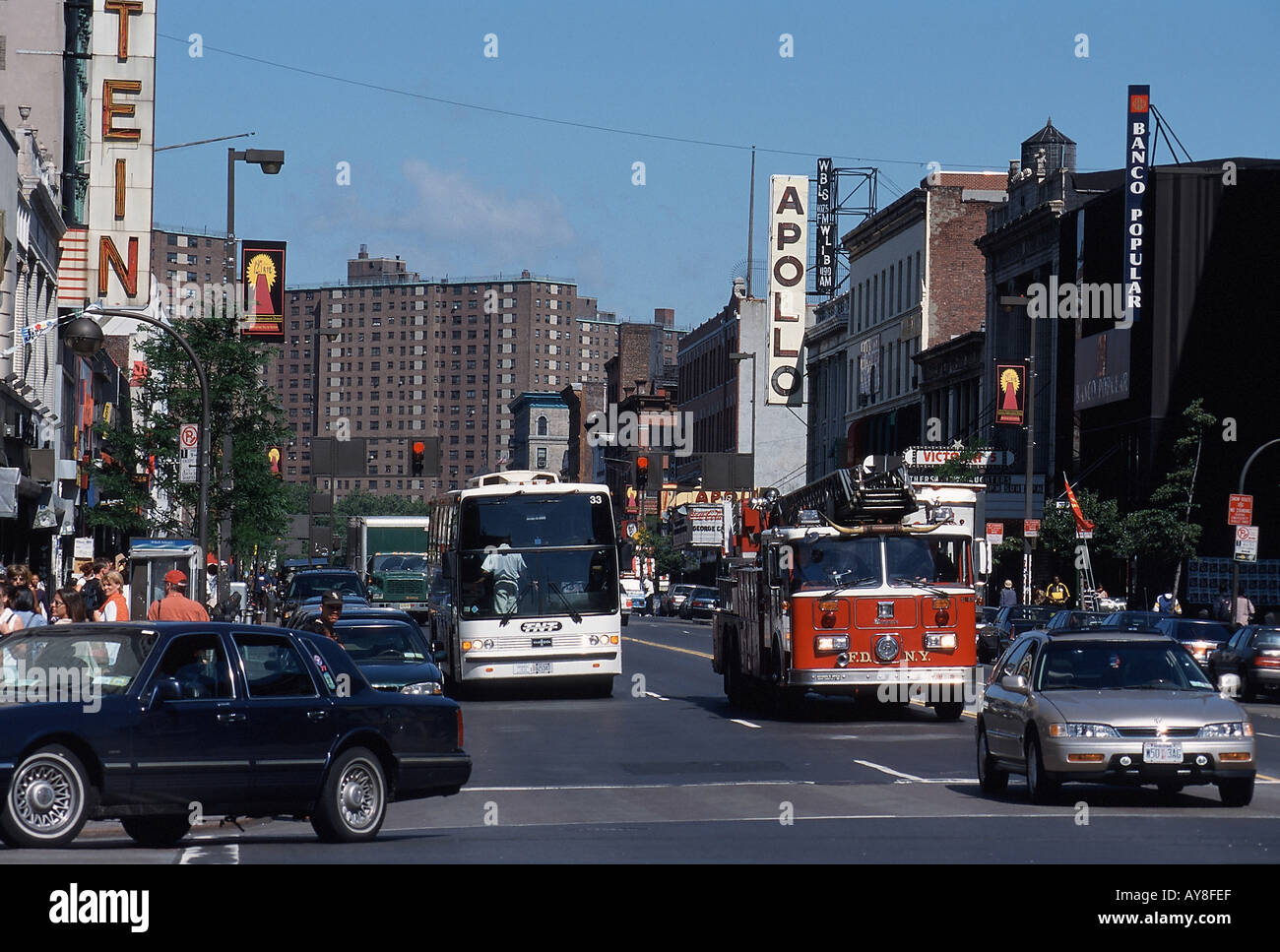 Harlem apollo cars hi-res stock photography and images - Alamy