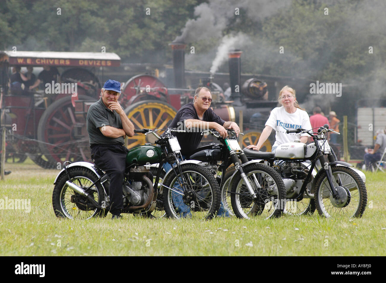 Triumph motorcycles hi-res stock photography and images - Alamy