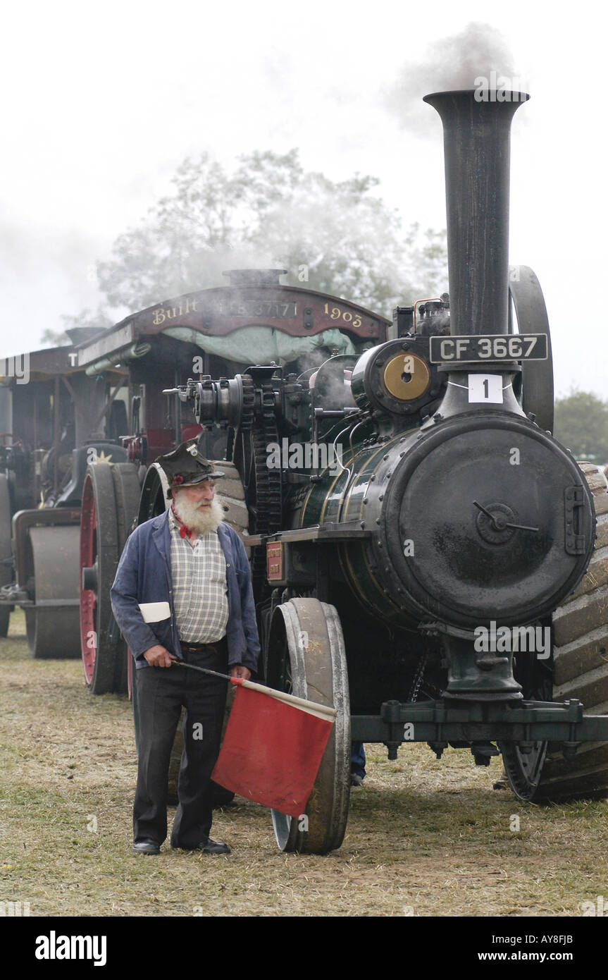 Charles Burrell Traction engines at Weeting Steam Rally Norfolk UK ...