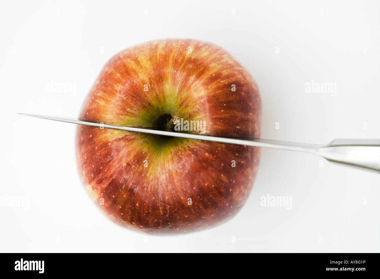 Apple overhead view Cut Out Stock Images & Pictures - Alamy