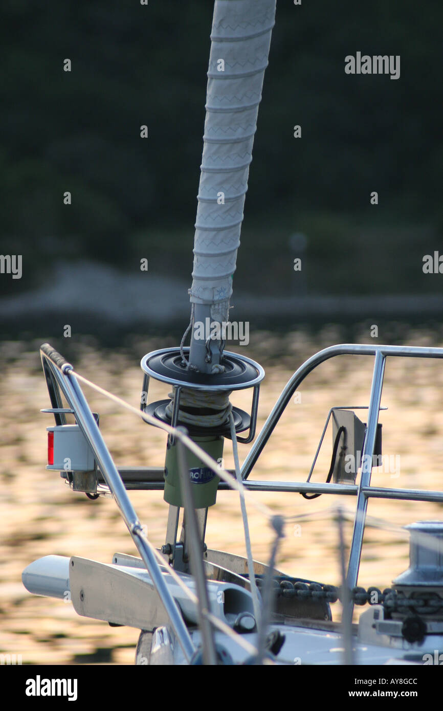 front of yacht Stock Photo - Alamy