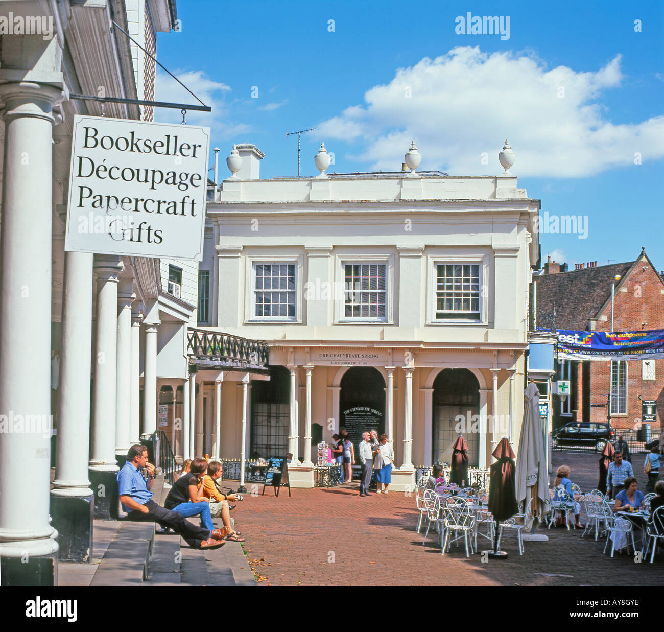 Chalybeate Spring The Pantiles Tunbridge Wells Kent England UK KATHY ...