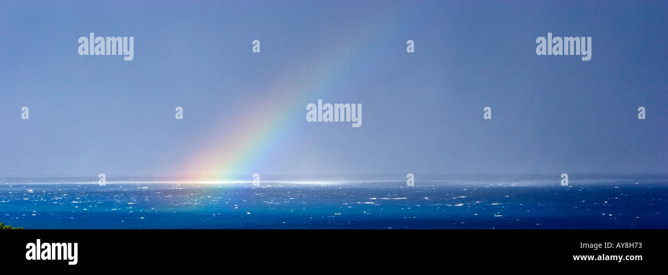 Rainbow storm stormy weather raining color hi-res stock photography and ...