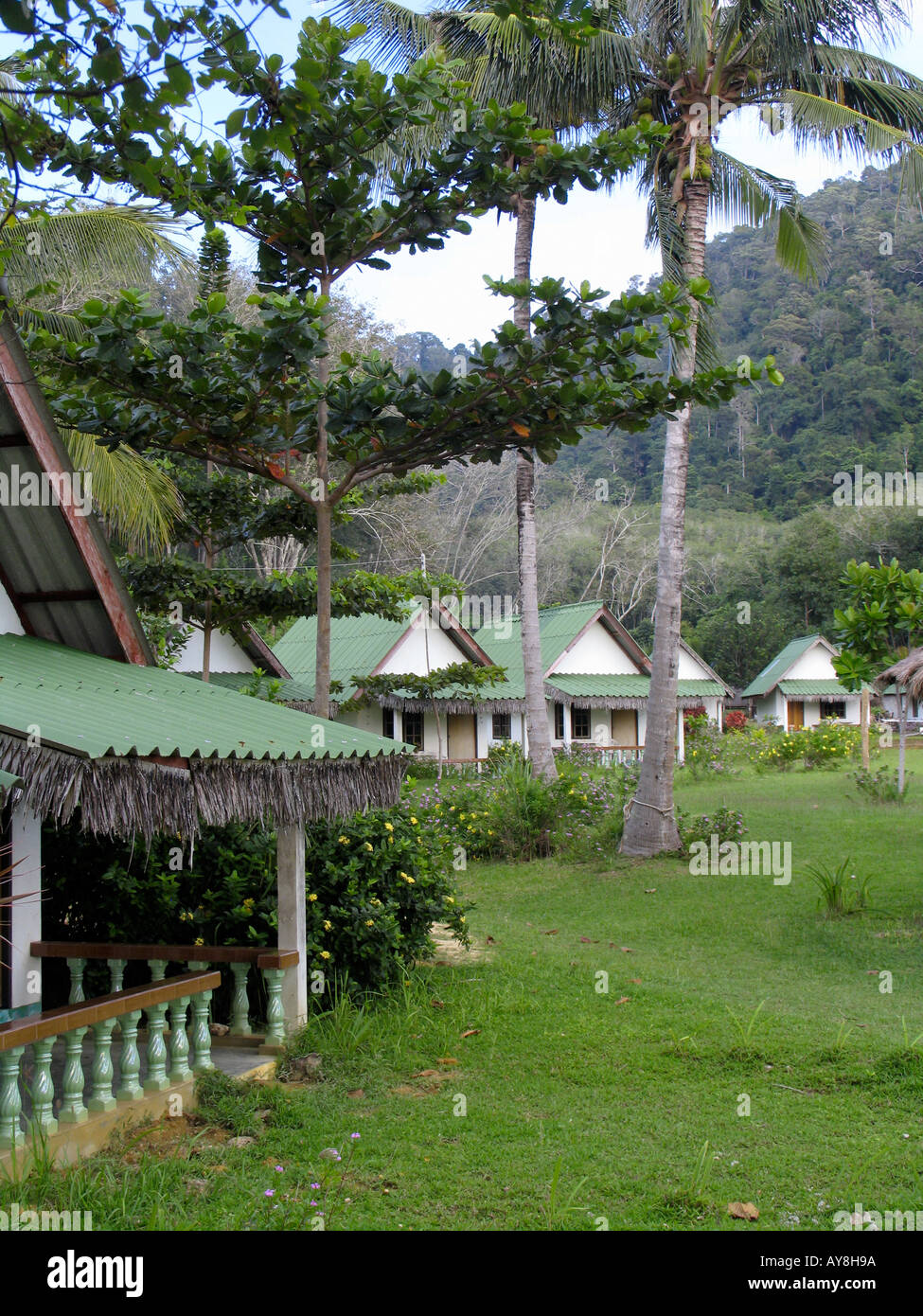 Libong Nature Beach Resort Ko Libong island Thailand Stock Photo - Alamy