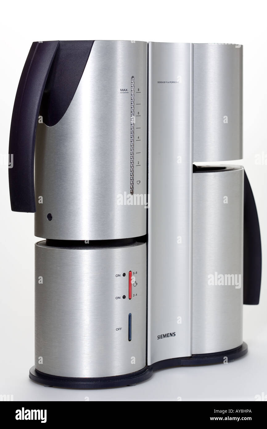 Modern coffee maker Stock Photo - Alamy