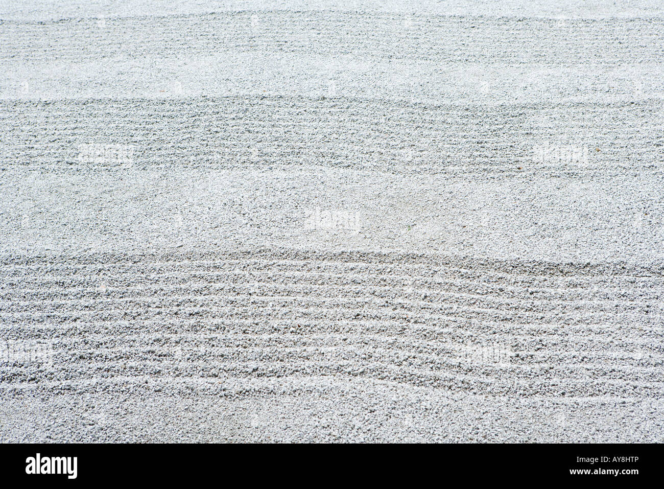 Pattern in sand, close-up Stock Photo - Alamy