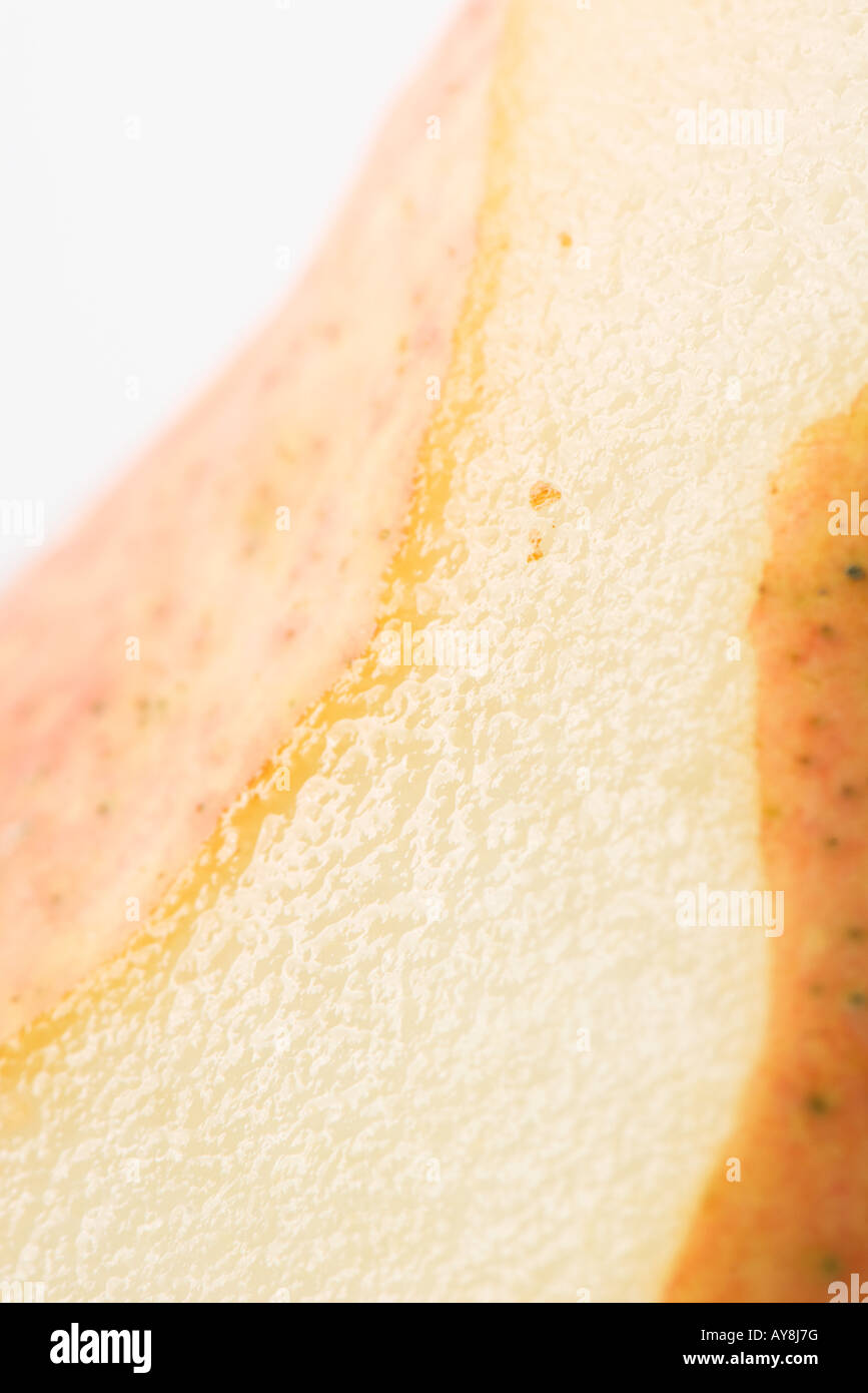 Fresh pair with partially peeled skin, extreme close-up Stock Photo - Alamy