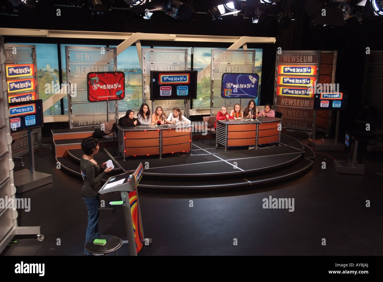 USA Washington DC Newseum museum opened in April 2008 dedicated to the ...