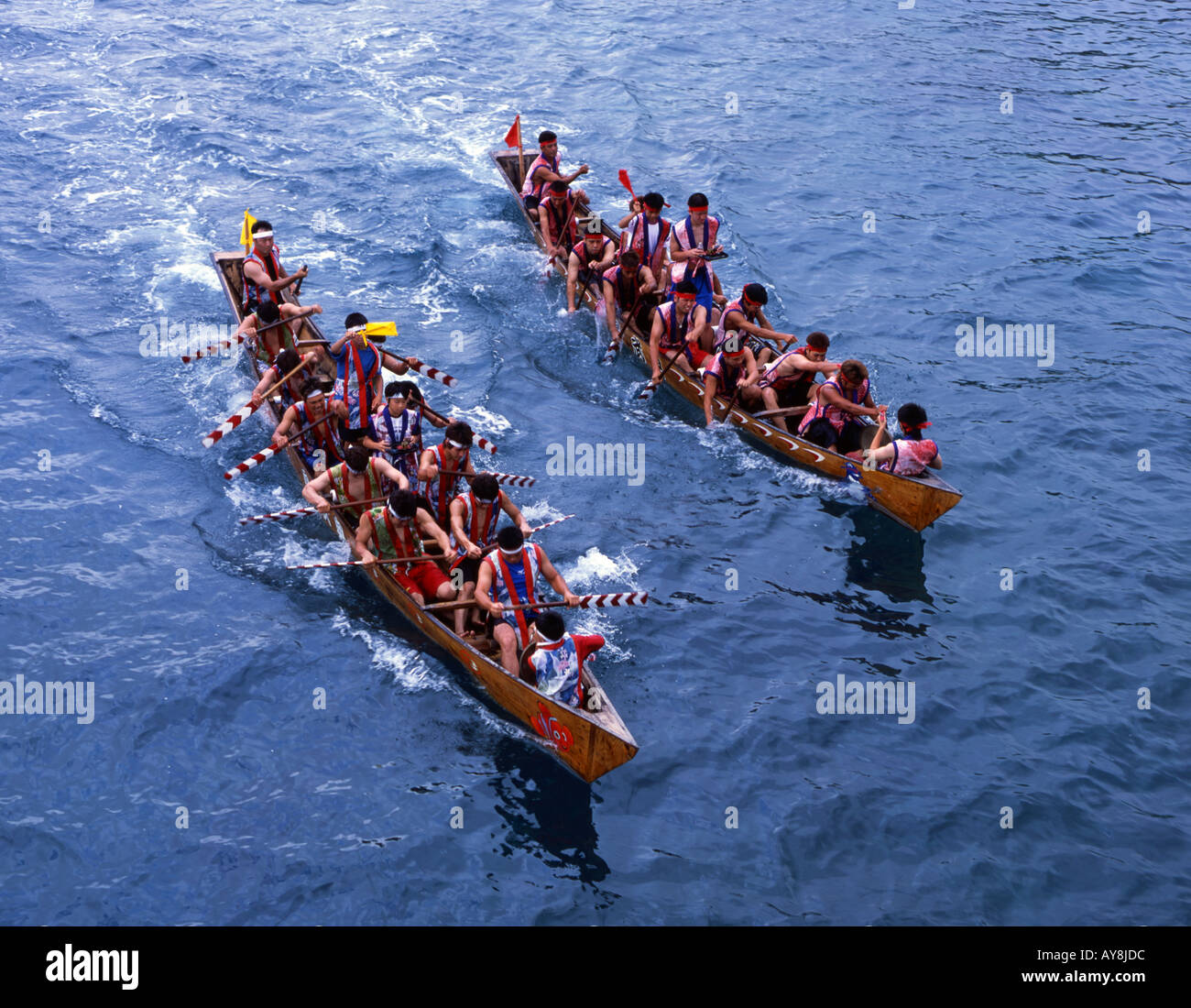 Okinawa dragon boat hi-res stock photography and images - Alamy
