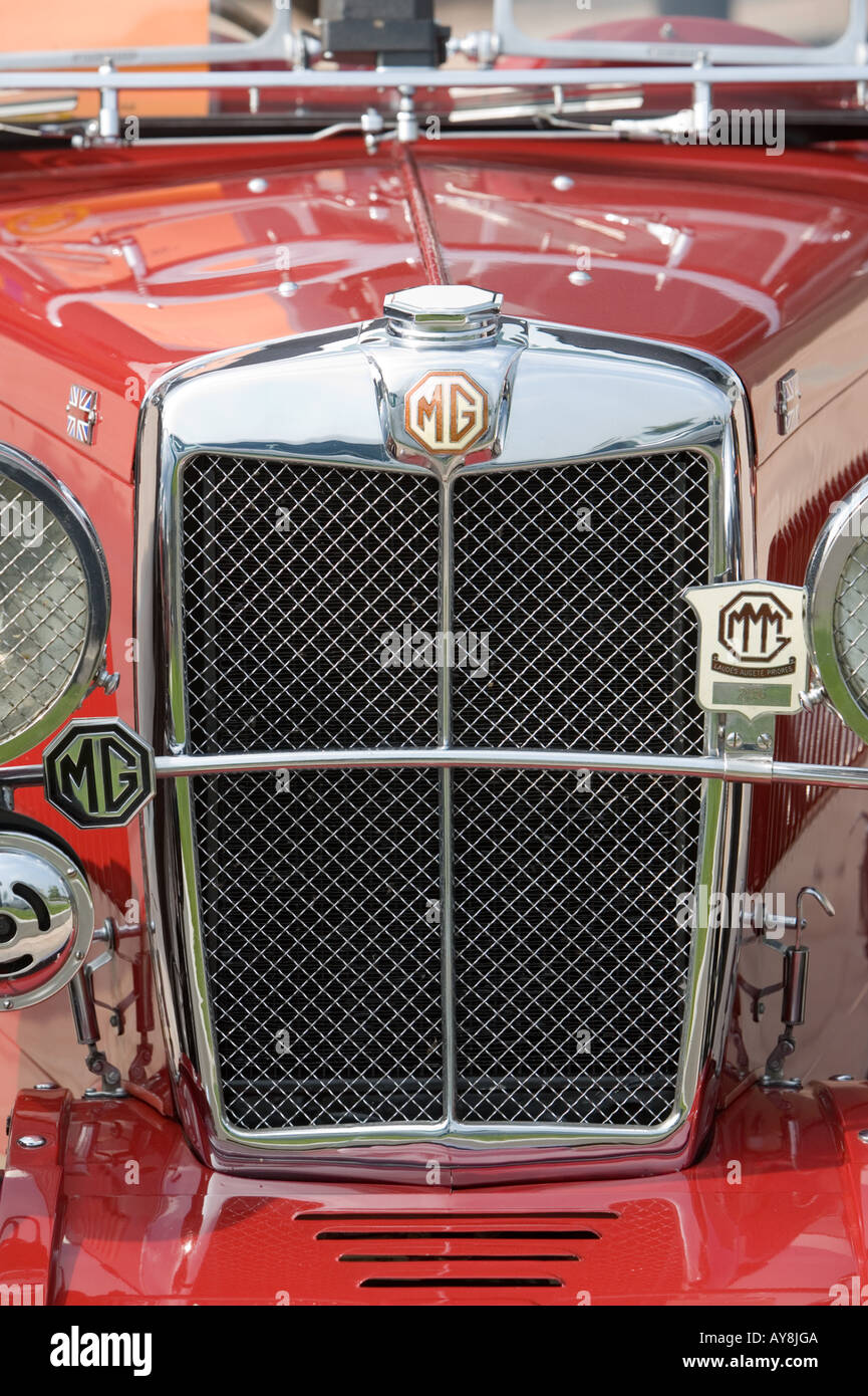 Red mg sports car hi-res stock photography and images - Alamy