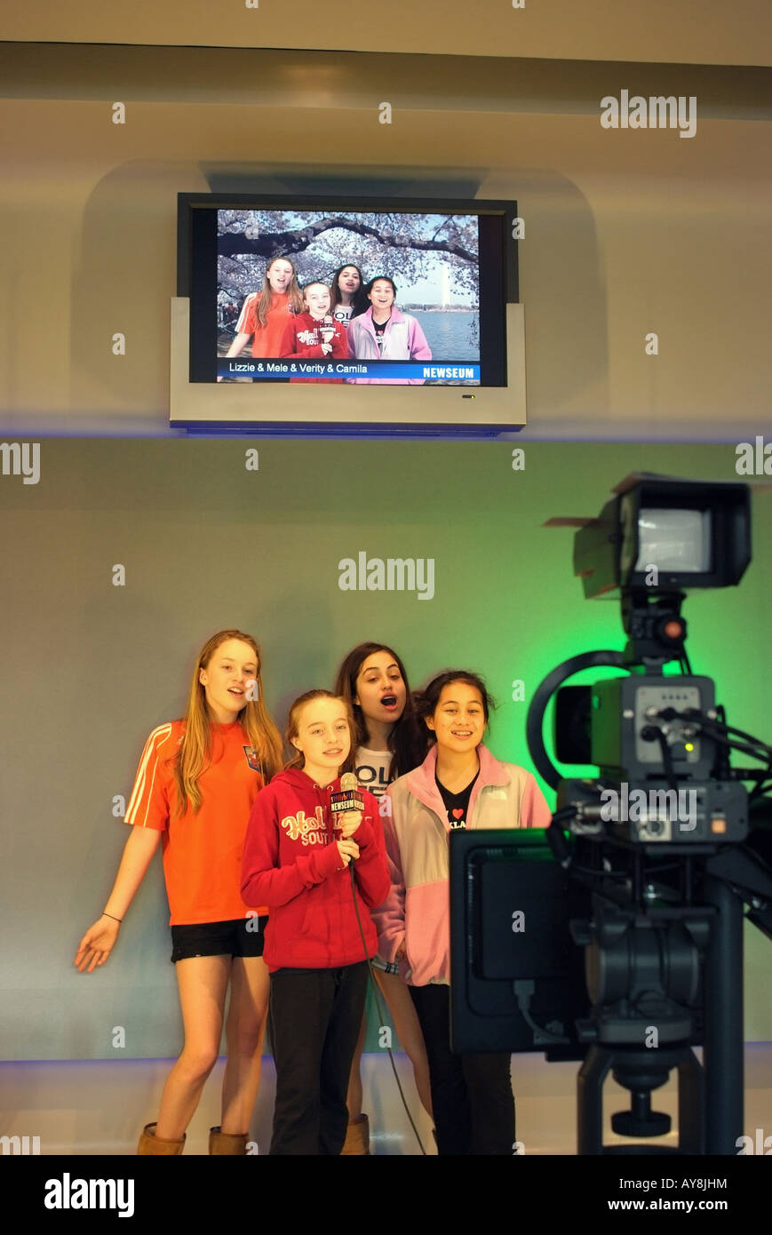USA Washington DC Newseum museum opened in April 2008 dedicated to the ...