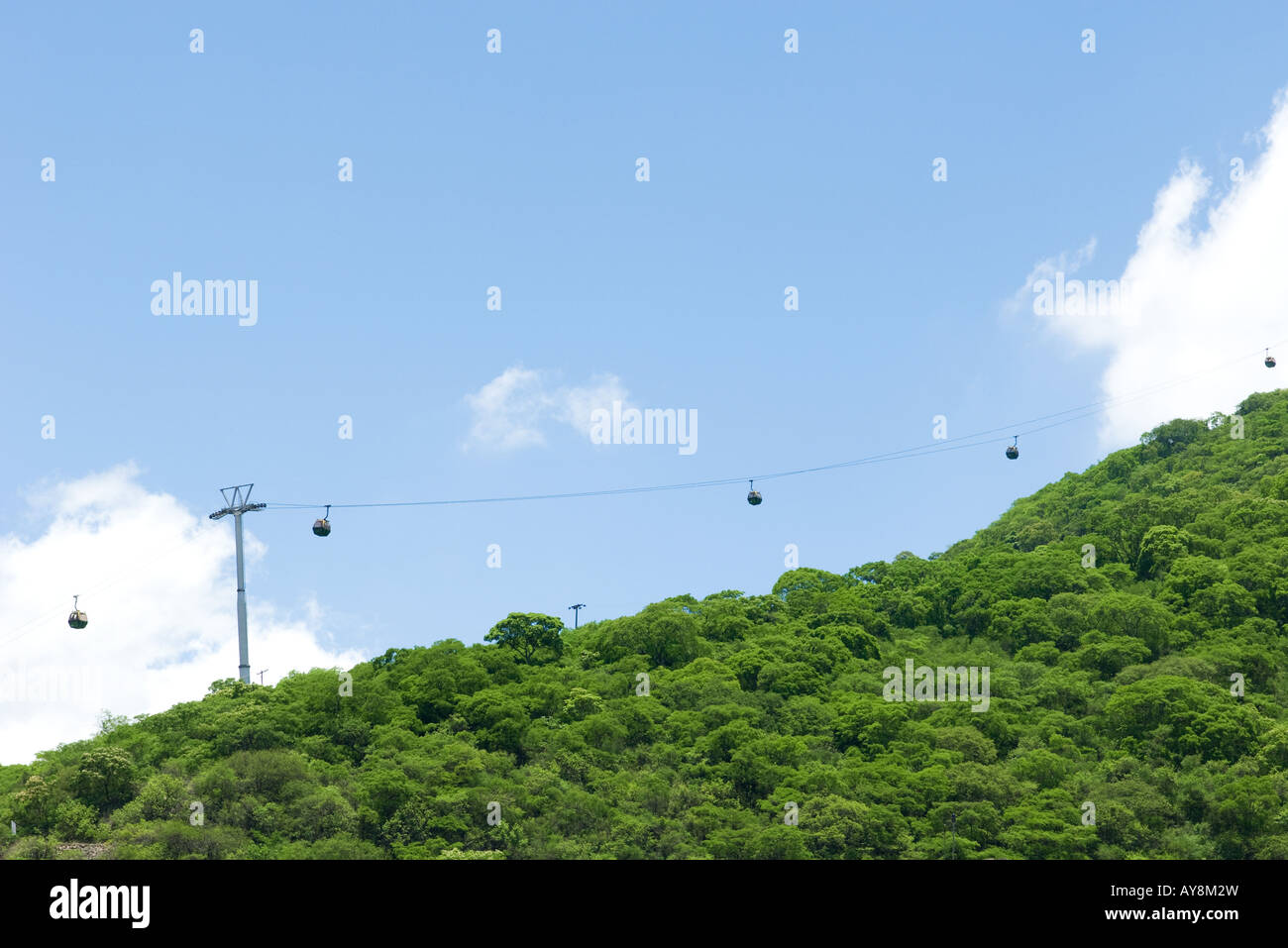 Low angle view cable cars hi-res stock photography and images - Alamy