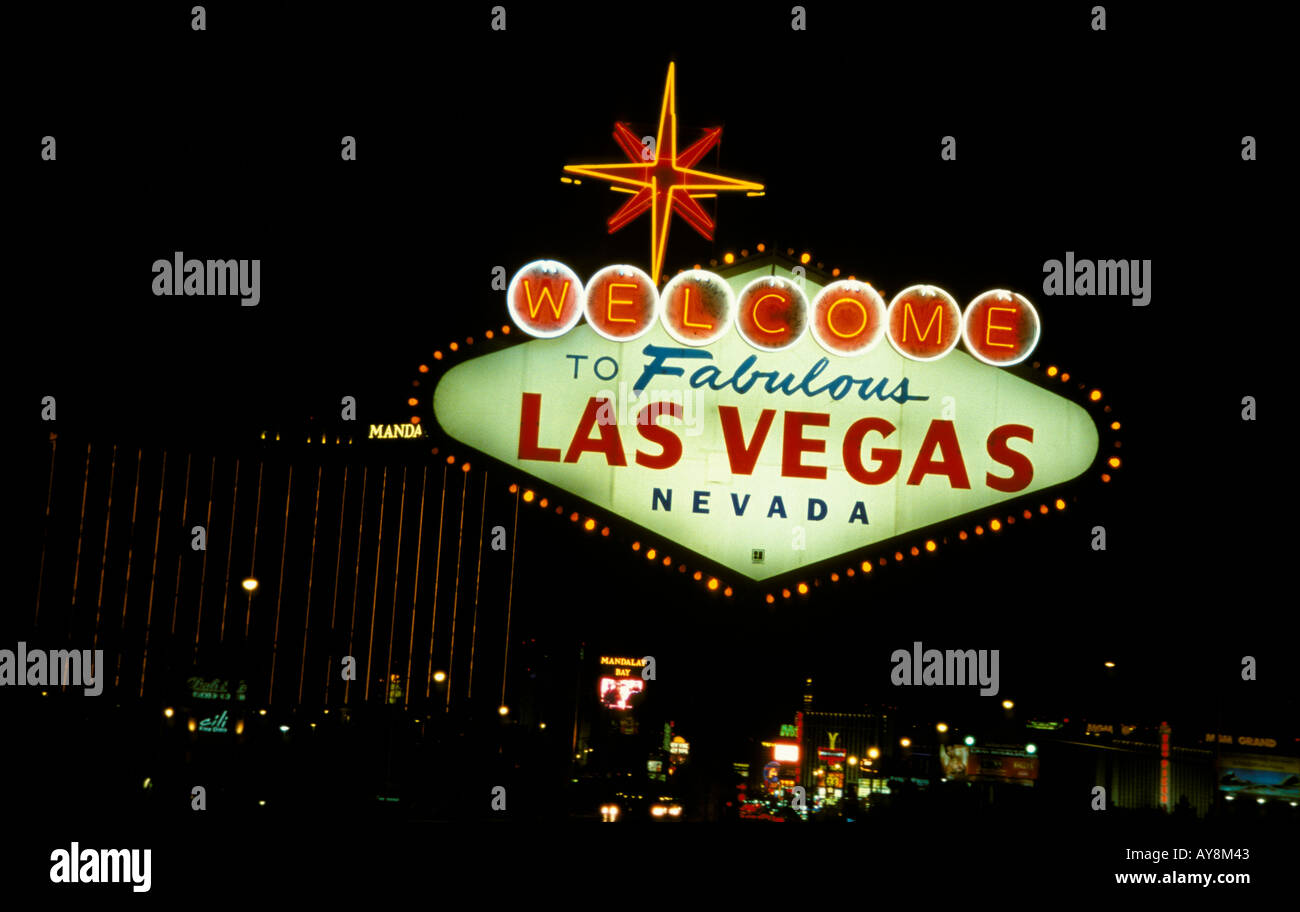 Welcome to las vegas hi-res stock photography and images - Alamy