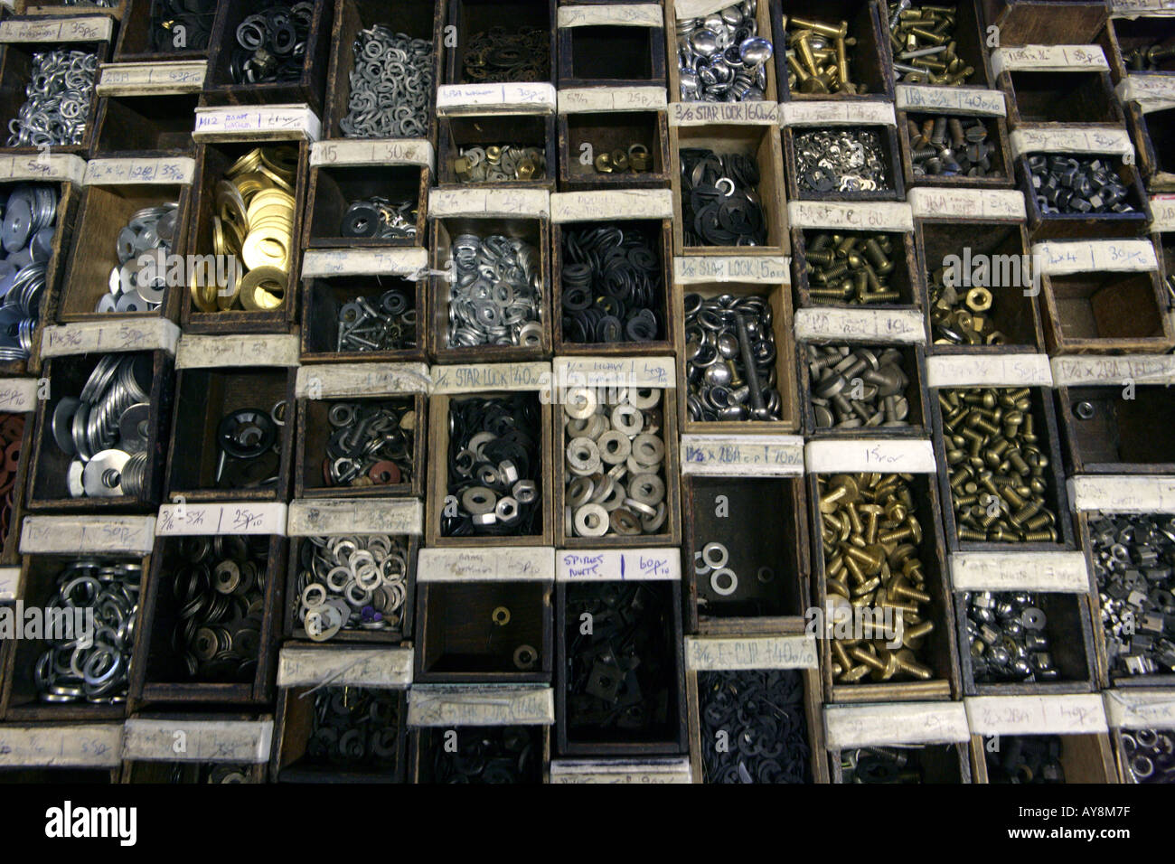 Hardware stainless steel hinges hi-res stock photography and images - Alamy