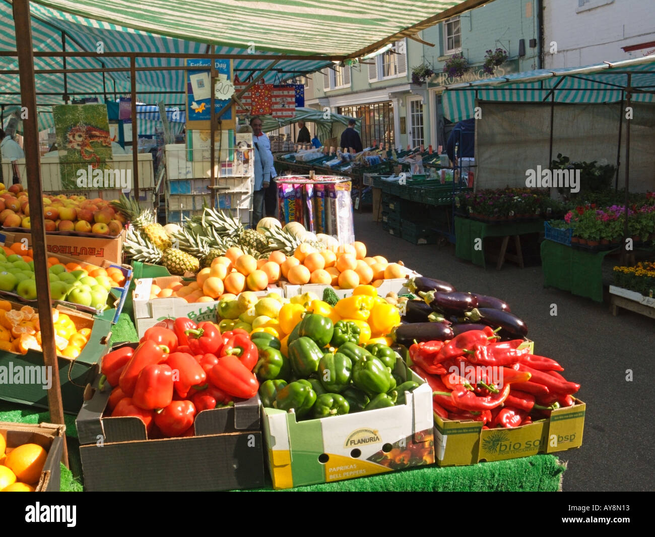 Saxmundham Market Suffolk England Stock Photo - Alamy
