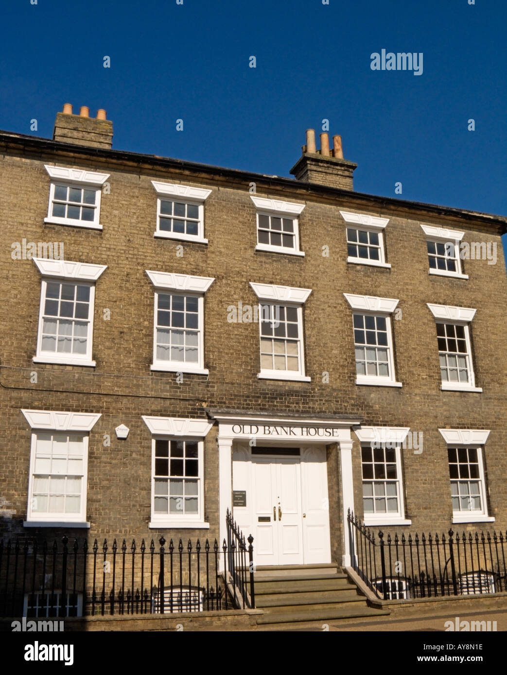 Old Bank house, Saxmundham Market Town, Suffolk England Stock Photo - Alamy