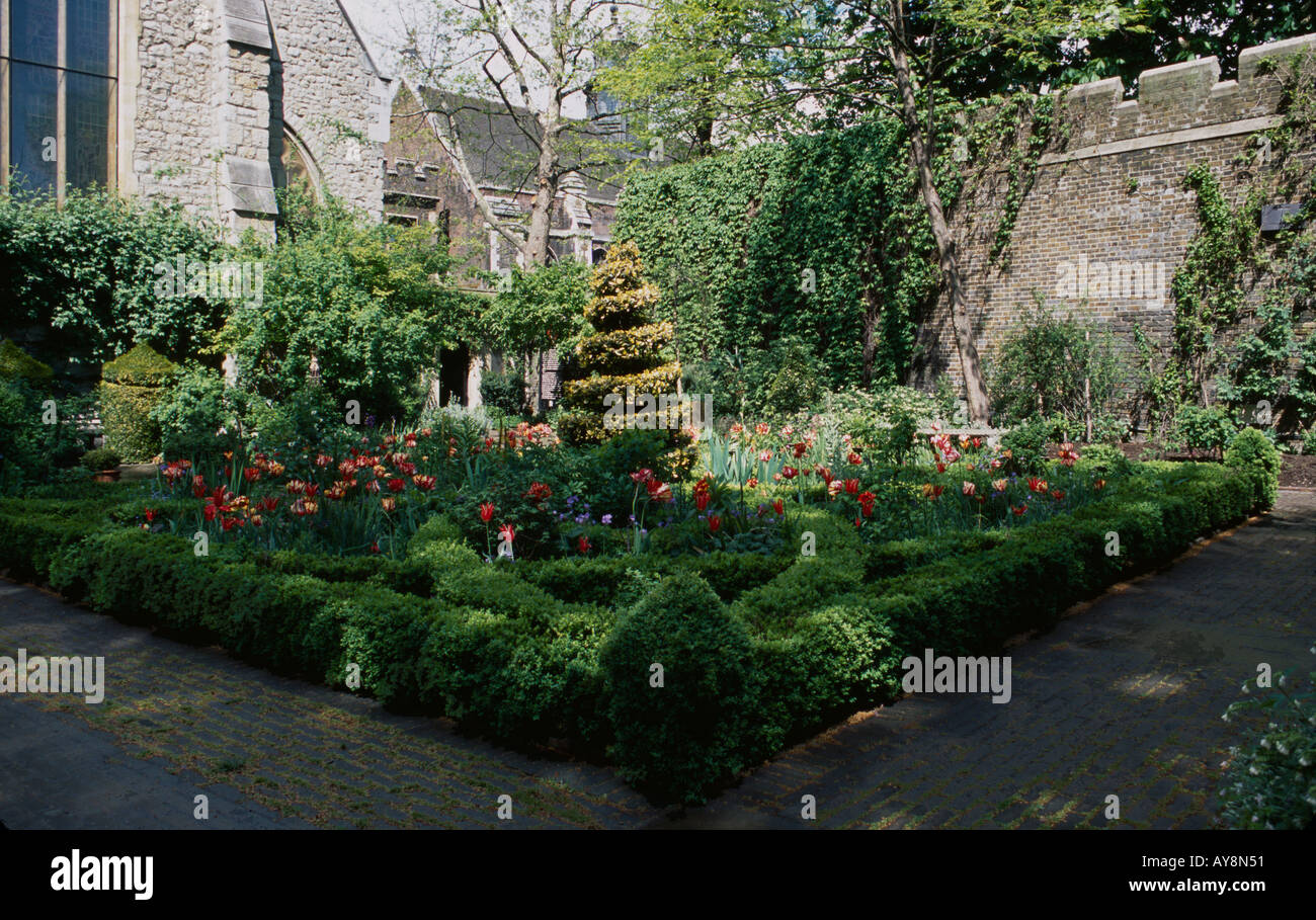 Museum of Garden History, restored church of Saint Mary at Lambeth ...