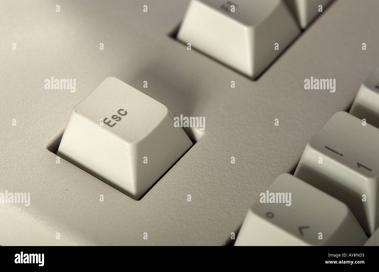 Escape Taste auf einer Computertastatur Stock Photo - Alamy