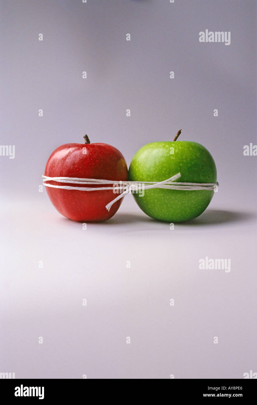 Apples on a string hi-res stock photography and images - Alamy