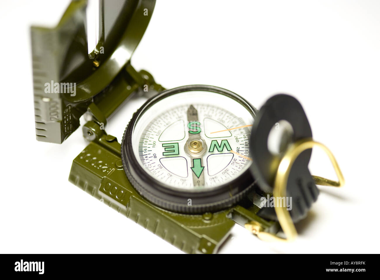 Opened compass hi-res stock photography and images - Alamy