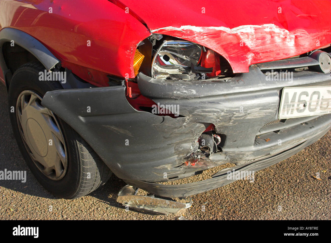 Bent car hood hi-res stock photography and images - Alamy