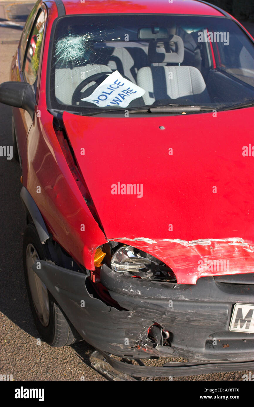 Traffic accident aftermath hi-res stock photography and images - Alamy