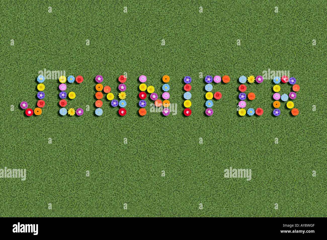 Jennifer word hi-res stock photography and images - Alamy