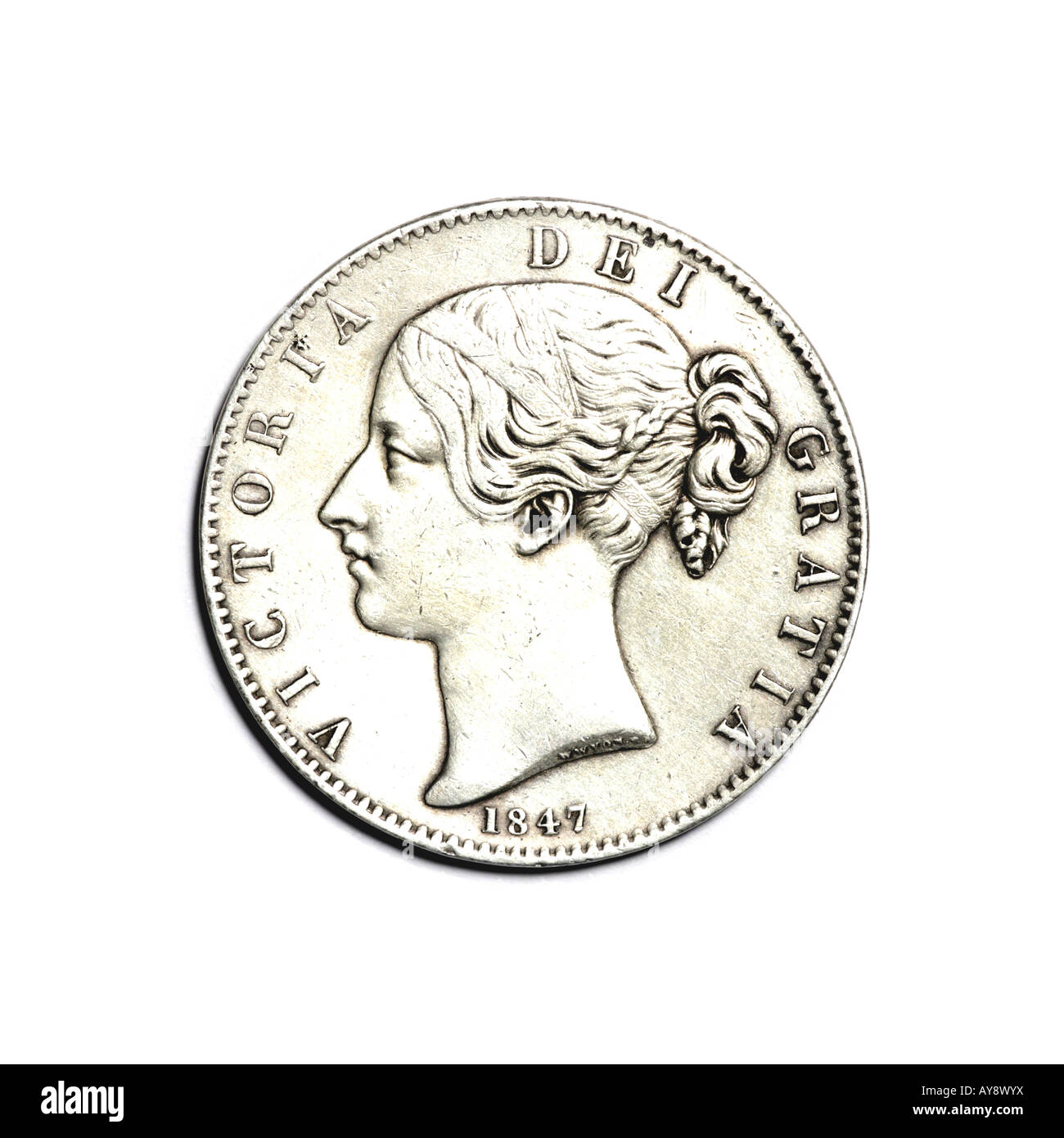 Queen victoria young head portrait hi-res stock photography and images ...