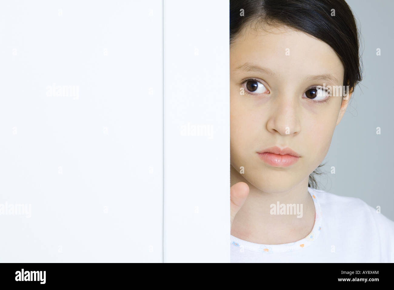 Preteen girl back view hi-res stock photography and images - Alamy