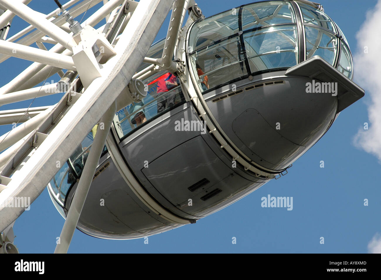 Inside London Eye Capsule Stock Photos & Inside London Eye Capsule ...