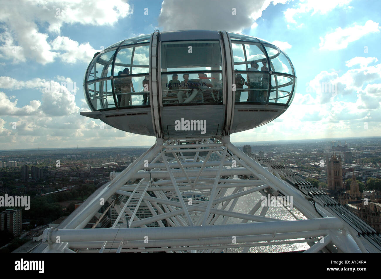 Inside London Eye Capsule High Resolution Stock Photography and Images ...