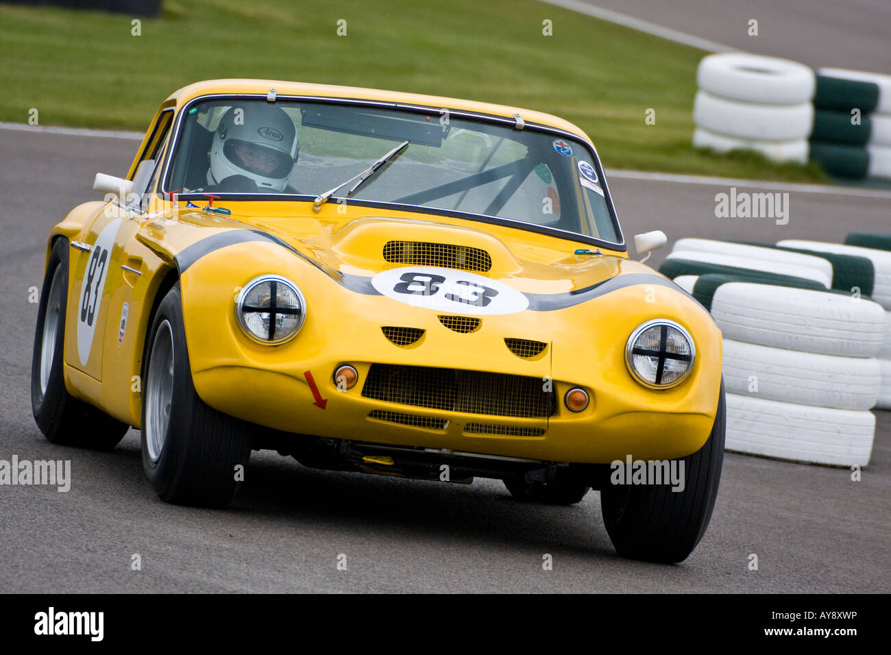 1965 TVR Griffith 400 during the GRRC Spring Sprint at Goodwood, Sussex ...