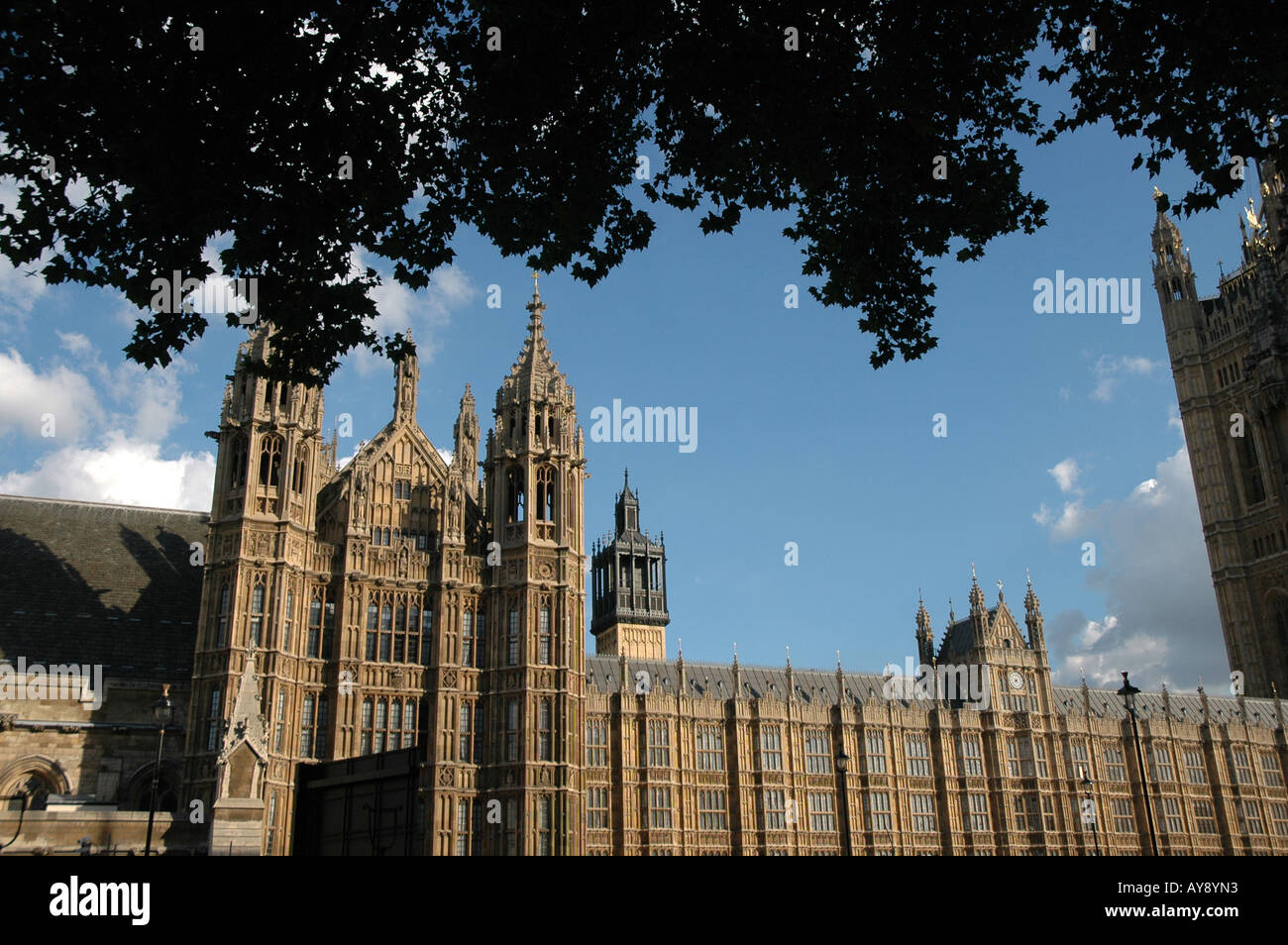 Palace of Westminster also called Houses of Parliament or Westminster ...