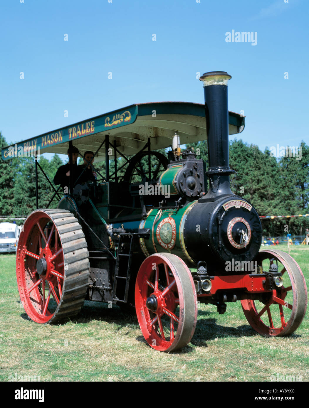 large steam engine at an irish steam rally Stock Photo - Alamy