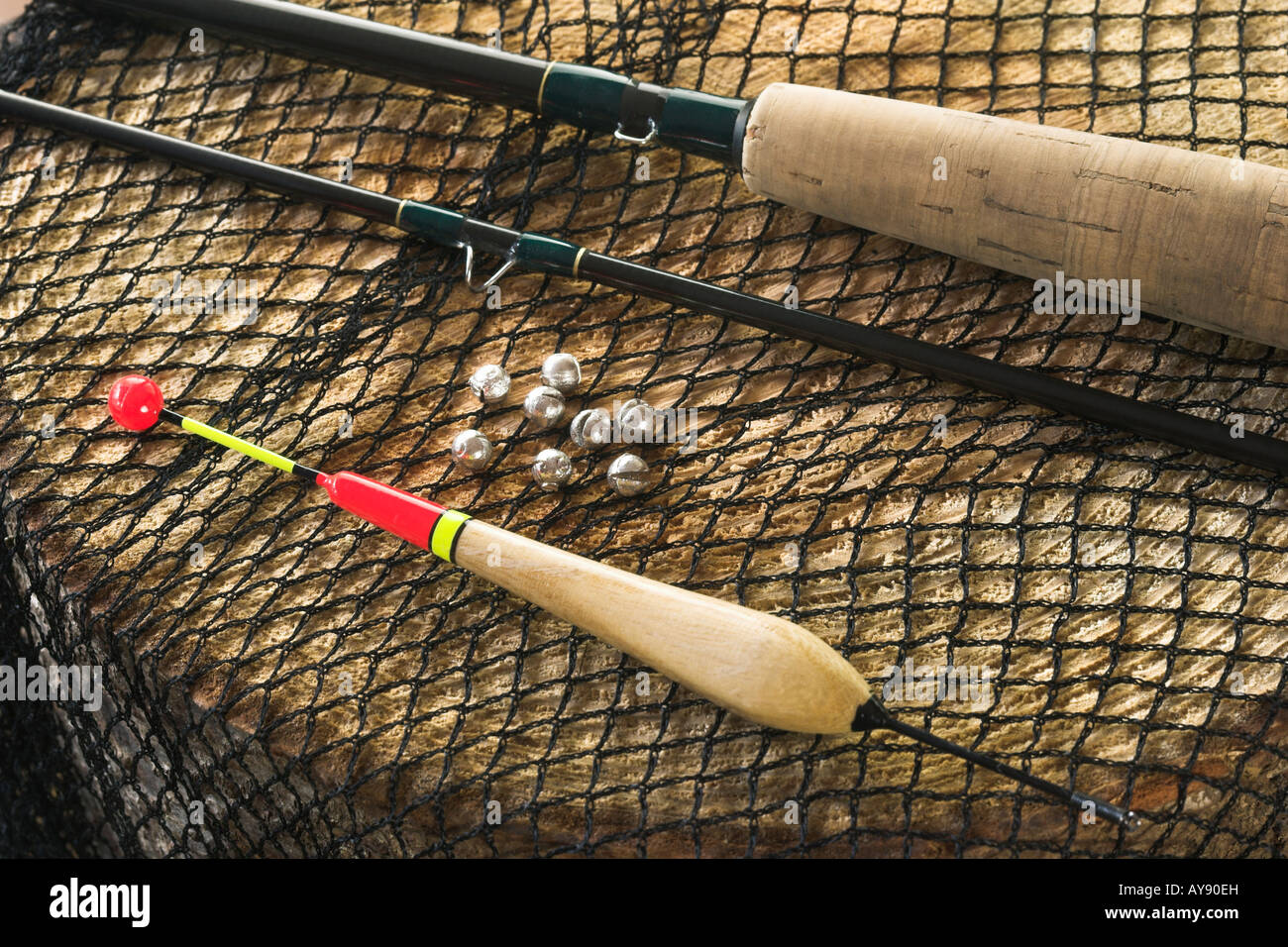 Fishing tackle still life Stock Photo - Alamy
