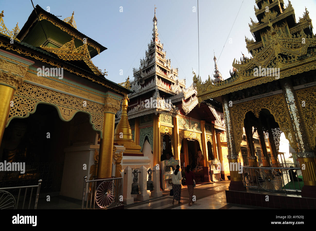 The Shwesandaw pagoda Pyay Myanmar Stock Photo - Alamy