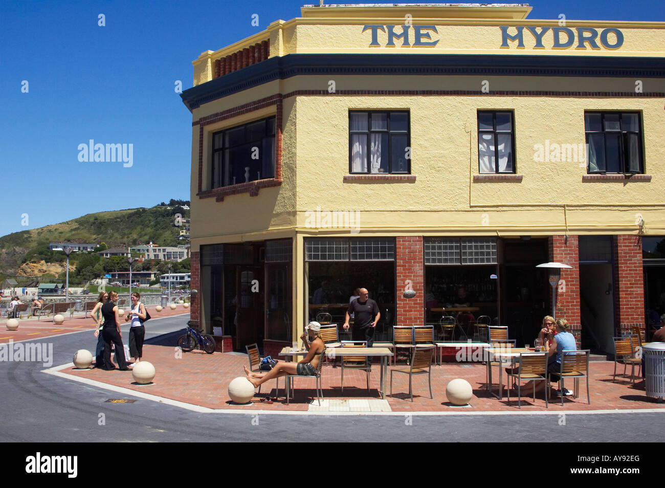 Esplanade Restaurant St Clair Beach Dunedin South Island New Zealand ...