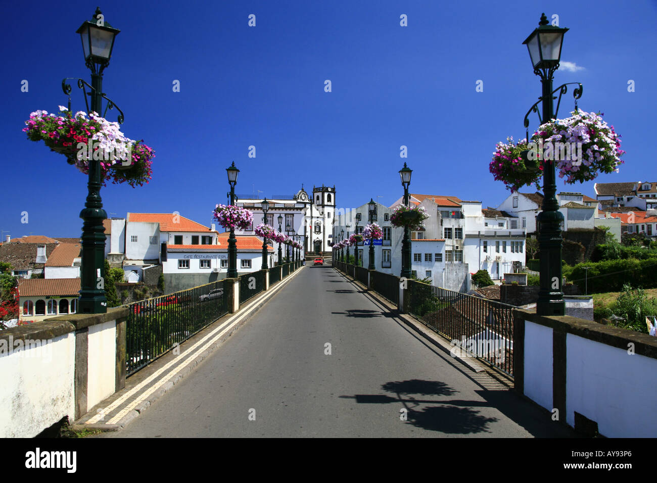 The town of Nordeste. Sao Miguel island, Azores islands, Portugal Stock ...
