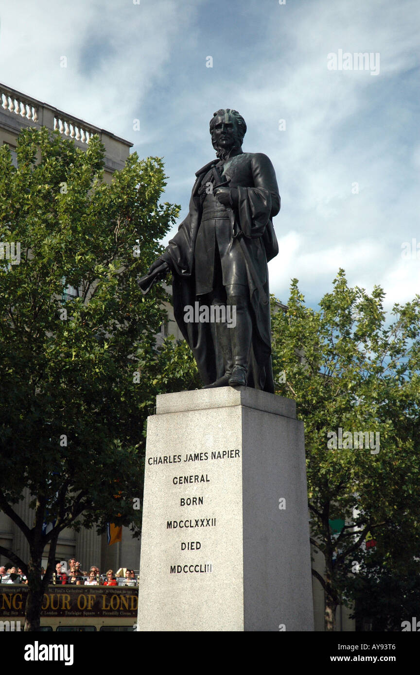 Charles james napier statue hi-res stock photography and images - Alamy