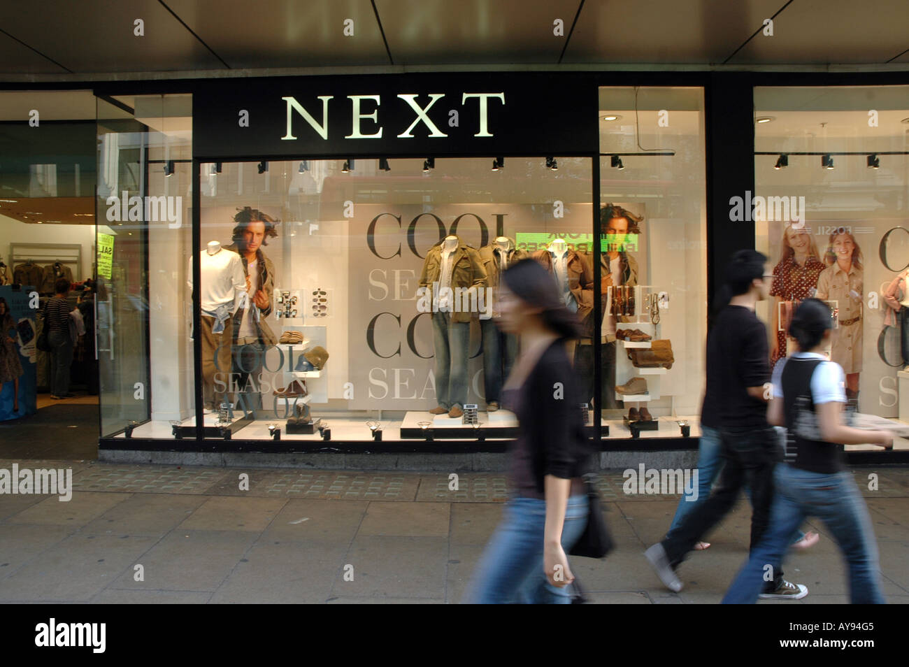 Next clothing store oxford street london hi-res stock photography and ...