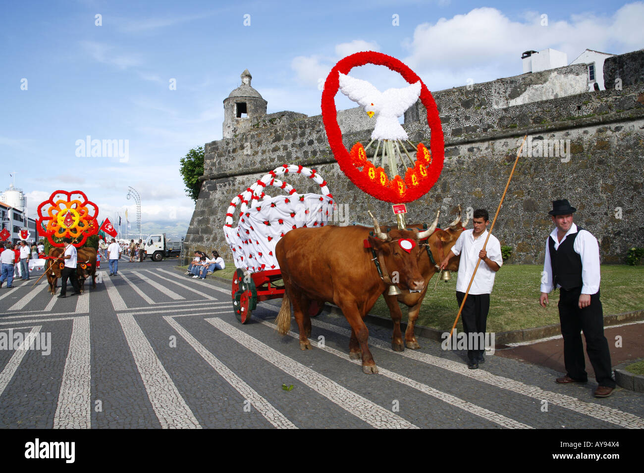 Holy ghost festival azores hi-res stock photography and images - Alamy